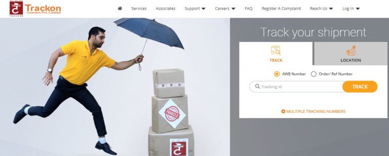 Trackon Courier Tracking Online - EcourierTracking